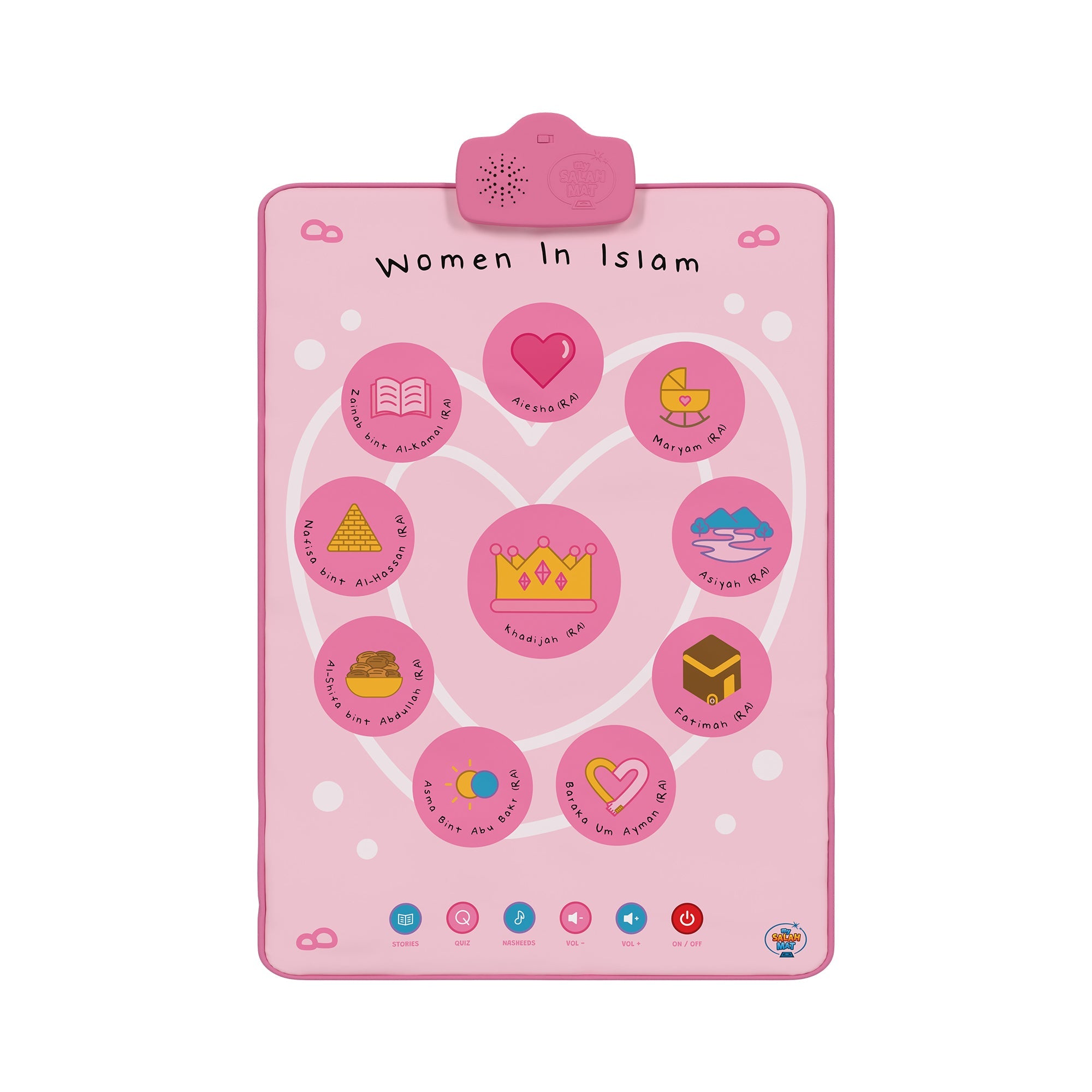 Fresque murale interactive & tapis audio « Les femmes en Islam » | Tou ...